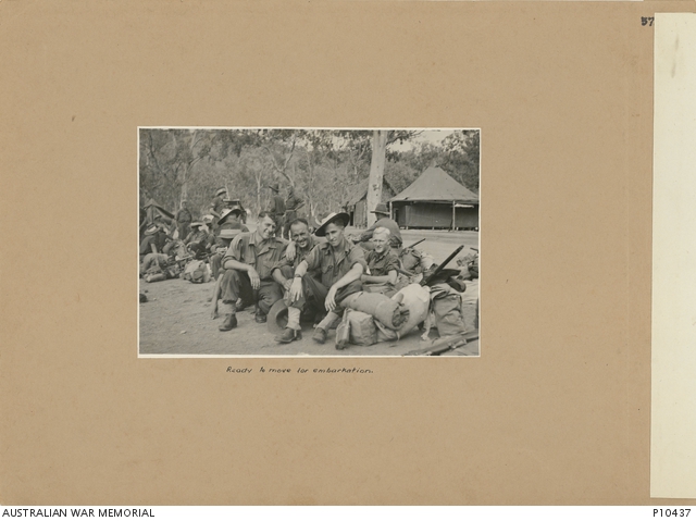 One of two albums of photographs, mostly taken by NX88505 Sergeant (Sgt ...