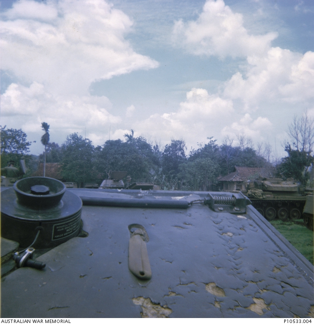 Binh Ba on the first day of the battle. The 5th Battalion, The Royal ...