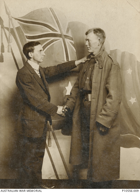 Portrait of William John Quirk (later 3230 Private (Pte) Quirk MM ...
