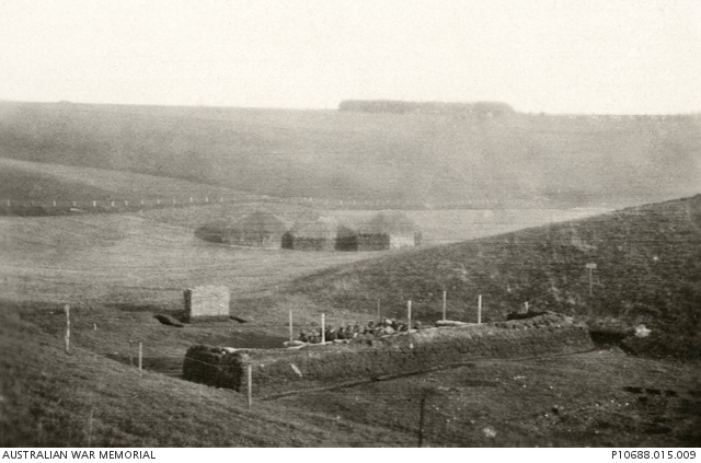 Codford training camp bombing range. One of a series of images in an ...