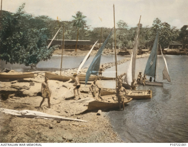 Members of the Madang Sailing Club and Flying Squadron with their ...