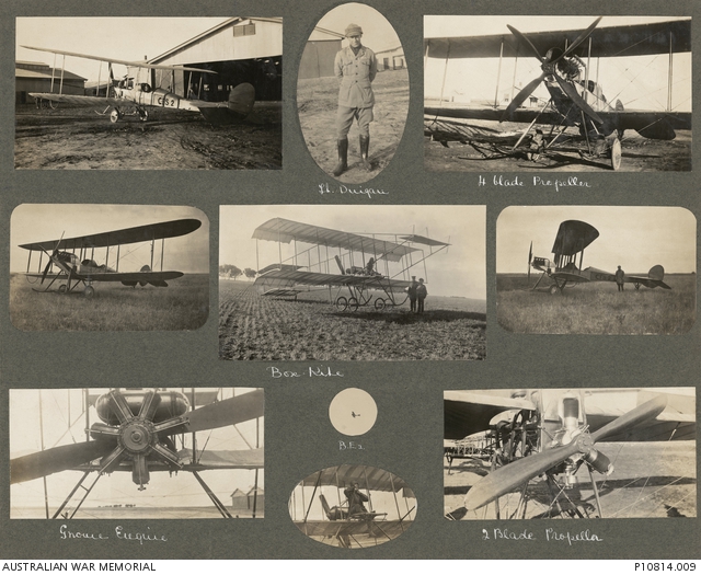 Page 9 of 24 pages; 10 photographs; from an album related to the ...