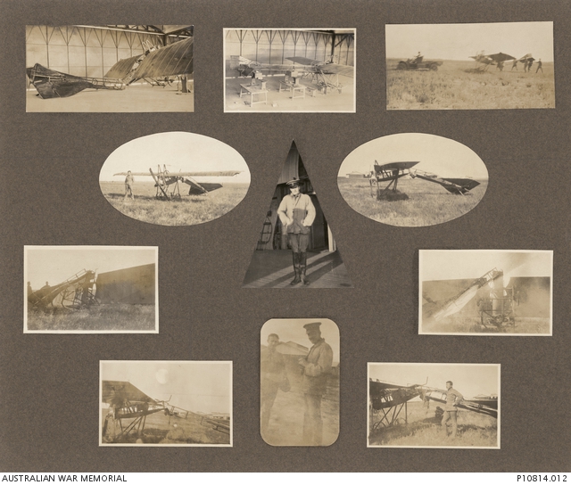 Page 12 of 24 pages; 11 photographs; from an album related to the ...