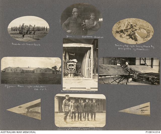 Page 14 of 24 pages; 9 photographs; from an album related to the ...