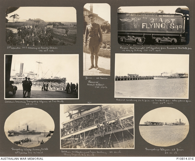 Page 16 of 24 pages; 8 photographs; from an album related to the ...