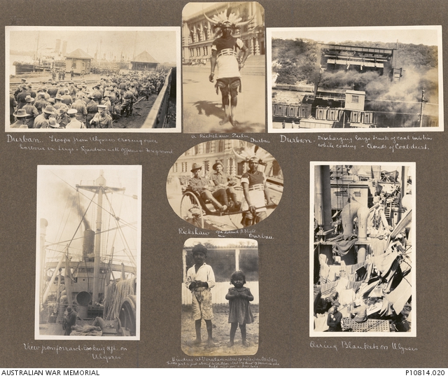 Page 20 of 24 pages; 7 photographs; from an album related to the ...