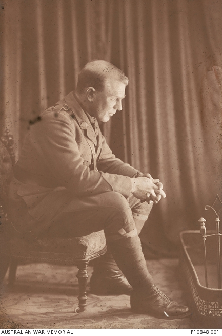 Pre-embarkation portrait of 2nd Lieutenant (2nd Lt) John (Jack) Ride ...