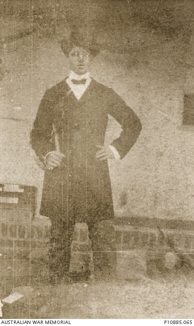 Portrait of 1010 Sergeant George Edgar Watkins taken at Mericourt-sur ...