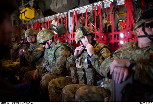 ADF personnel participating in the Reception Staging Onward Movement ...