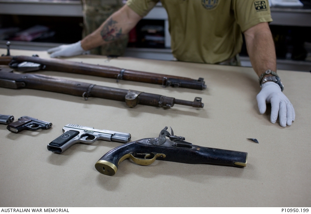 Warrant Officer Rodney Amos RAAF, an Explosive Ordnance Disposal (EOD ...