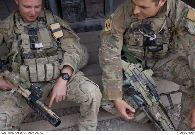 Soldiers from the 3rd Battalion, The Royal Australian Regiment (3RAR ...