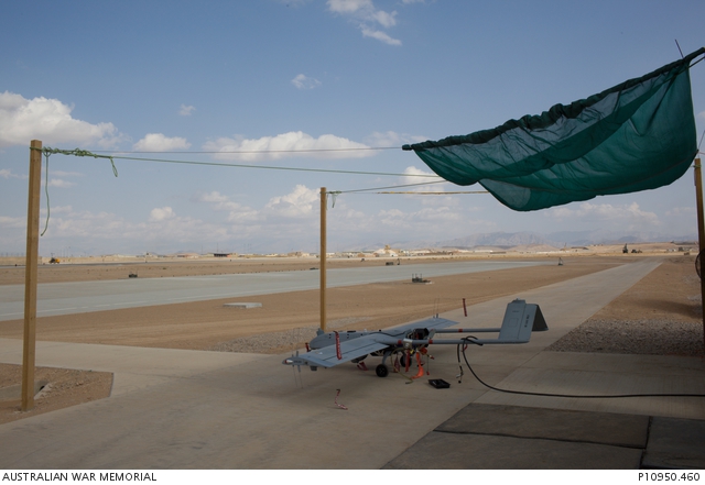 Shadow drone staging and operating area, Tarin Kot airfield ...