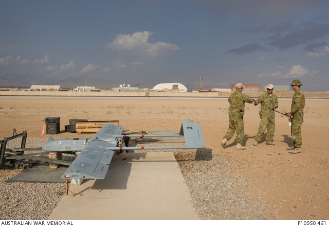 Shadow drone staging and operating area, Tarin Kot airfield ...