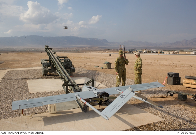 Shadow drone staging and operating area, Tarin Kot Airfield ...