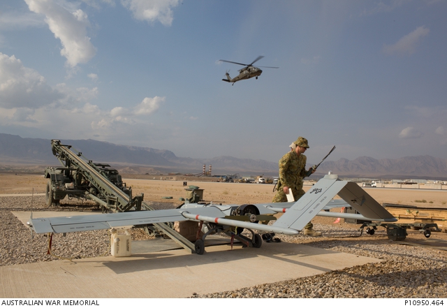 Shadow drone staging and operating area, Tarin Kot Airfield ...
