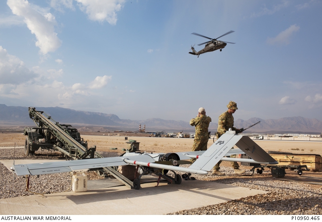 Shadow drone staging and operating area, Tarin Kot Airfield ...