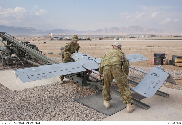 Shadow drone staging and operating area, Tarin Kot Airfield ...