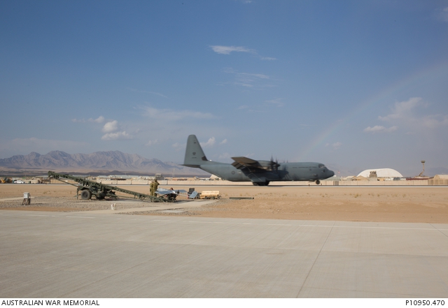 Shadow drone staging and operating area, Tarin Kot Airfield ...