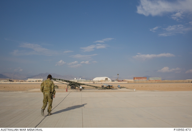 Shadow drone staging and operating area, Tarin Kot Airfield ...