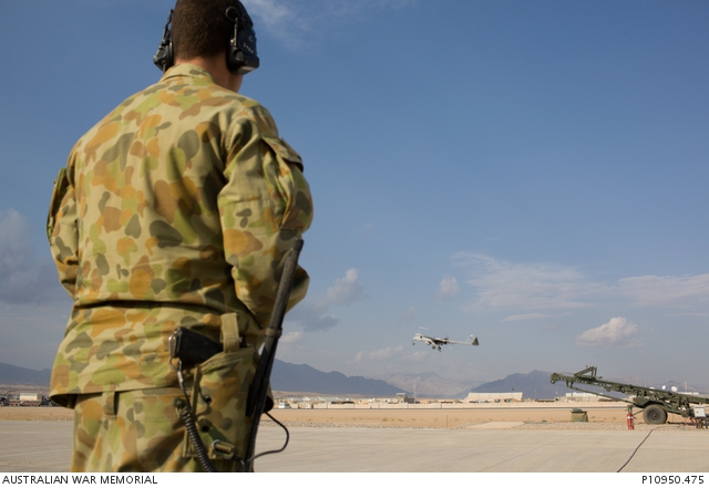Shadow drone staging and operating area, Tarin Kot Airfield ...