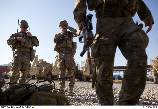 Members of the 3rd Battalion, The Royal Australian Regiment (3RAR ...