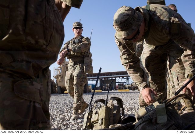 Members of the 3rd Battalion, The Royal Australian Regiment (3RAR ...