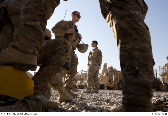 Members of the 3rd Battalion, The Royal Australian Regiment (3RAR ...