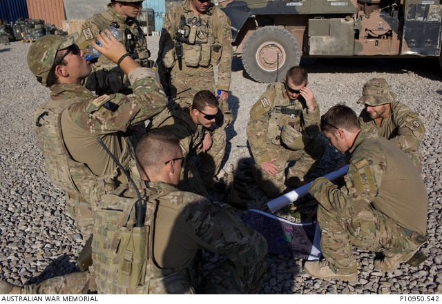 Members of the 3rd Battalion, The Royal Australian Regiment (3RAR ...