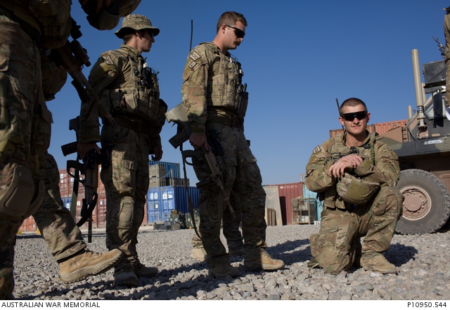Members of the 3rd Battalion, The Royal Australian Regiment (3RAR ...