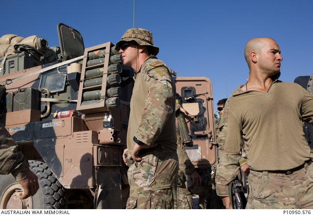 Members of the 3rd Battalion, The Royal Australian Regiment (3RAR ...