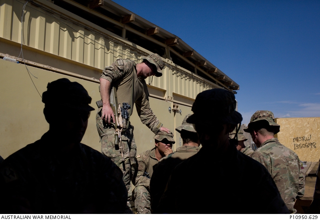 Members of the 3rd Battalion, The Royal Australian Regiment (3RAR ...