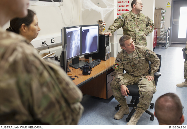 Australian and US medical teams at the US run Role III Multinational ...