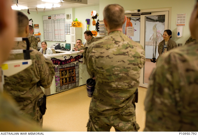 Australian and US medical teams at the US run Role III Multinational ...