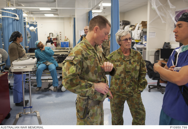 Australian and US medical teams at the US run Role III Multinational ...