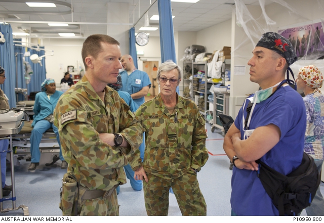 Australian and US medical teams at the US run Role III Multinational ...