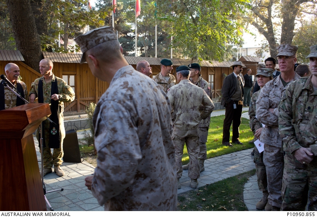 ANZAC Memorial event at International Security Assistance Force ...