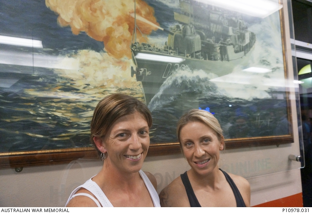 Portrait of Corporal (Cpl) Renae Fritzell-Flint (left) and Cpl Danielle ...