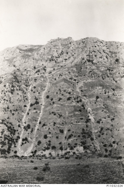 "They say Gallipoli was tough but imagine charging up this hill with ...