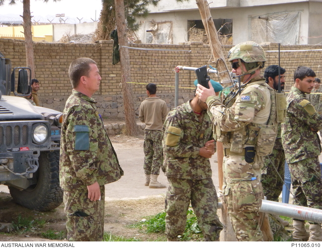 Photograph taken by Warrant Officer Class Two Roland Walker at the ...