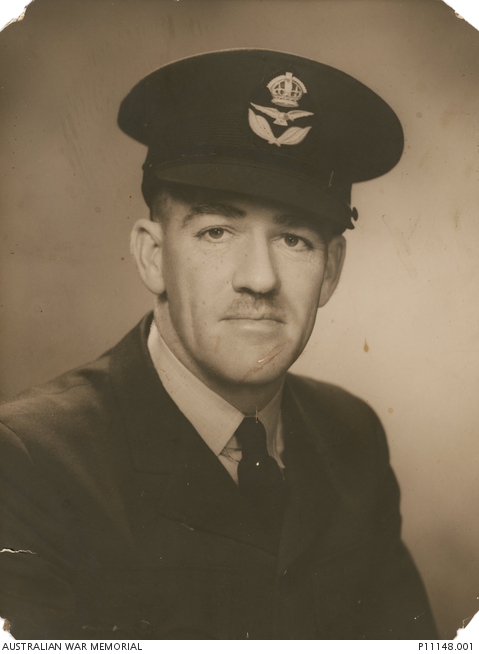 Studio Portrait of 283378 Flying Officer (FO) Colin Kenneth Matheson ...