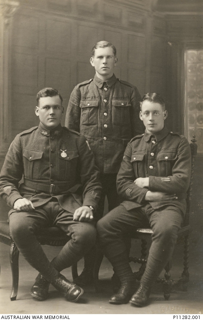Photographic postcard related to Private Thomas Bayne DCM | Australian ...