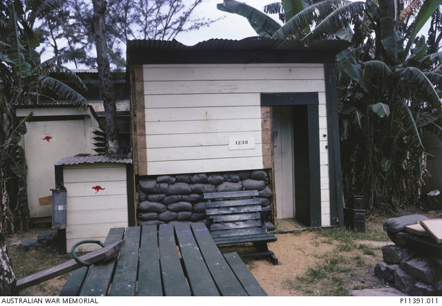A Grade Three ammunition/ordnance storage locker a the CDT3 ...