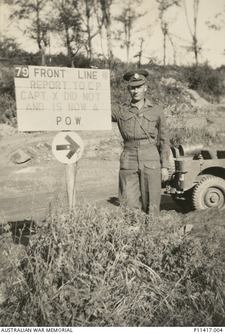Lance Corporal Poole, a British soldier from 1 British Commonwealth ...