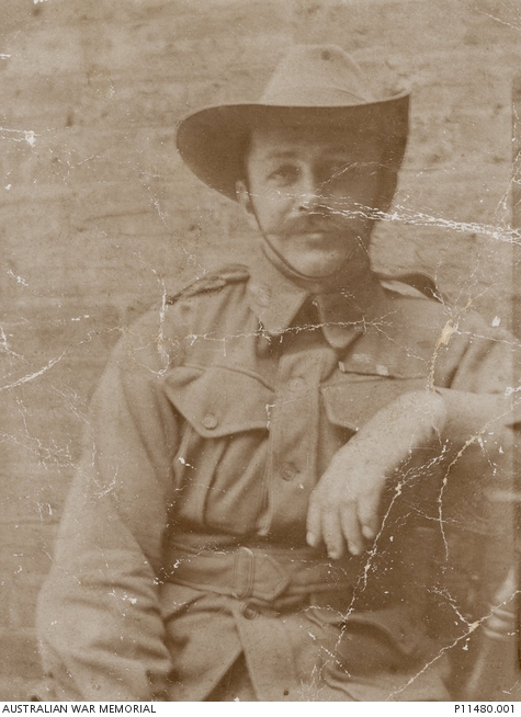 Informal portrait of 564 Driver Russell Tasman Smith, 2nd Light Horse ...