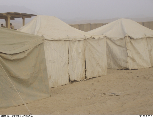 Tents used as sleeping accommodation by Mentoring and Reconstruction ...