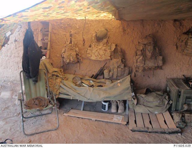 Sleeping area belonging to Private Papas, Mentoring and Reconstruction ...