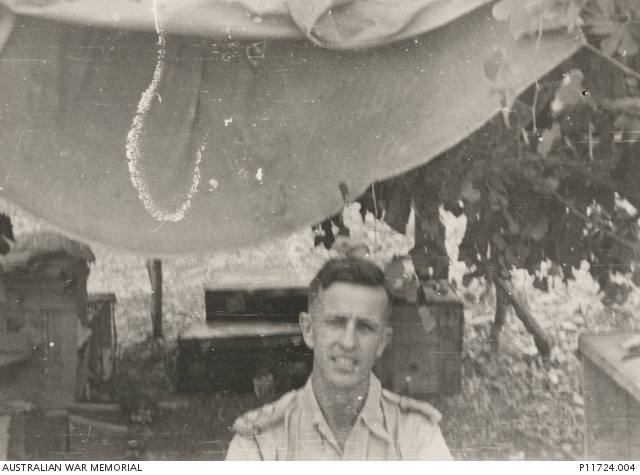 Portrait of QX6339 Major Gilbert Alexander Thomson Gow, "my swell boss ...