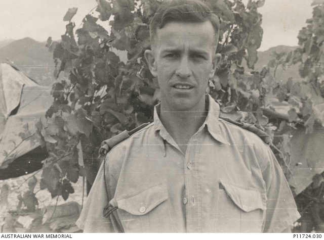 Portrait of QX6339 Major Gilbert Alexander Thomson Gow, 2/25 Battalion ...