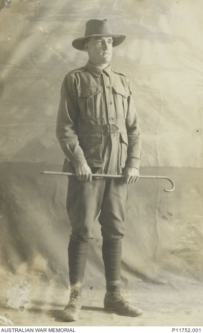 Studio portrait of 725 Private Thomas Matson, 16th Battalion. Working ...