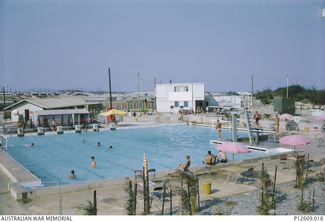 The Harold Holt Memorial Pool at the Badcoe Club (the R&C centre) at 1 ...